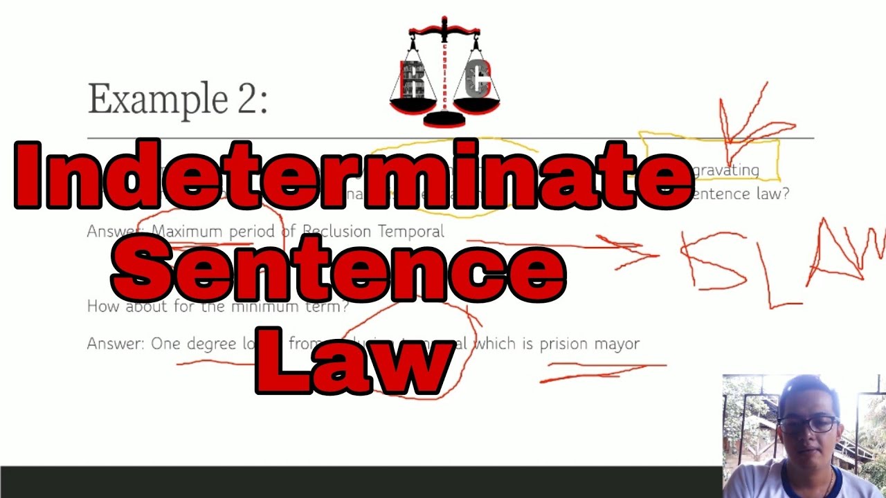 Indeterminate Sentence Law Source: Compact Reviewer by Leonor Boado ...
