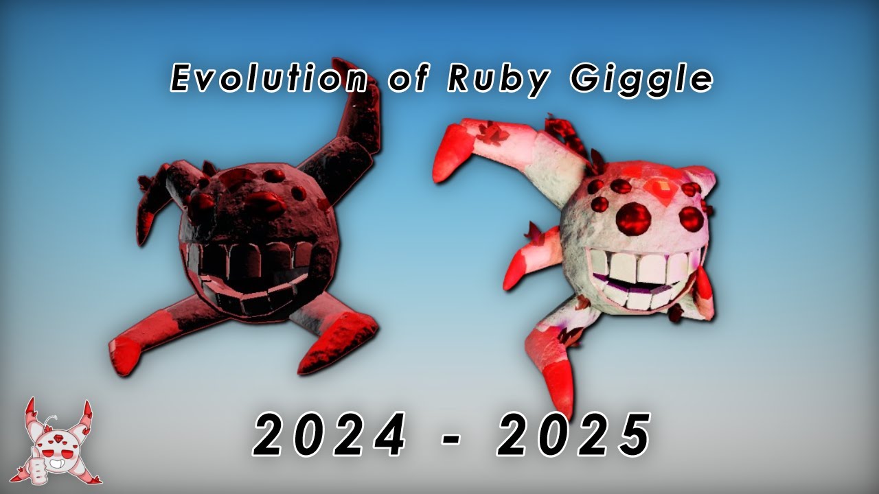 DOORS: Evolution of Ruby Giggle | Doors Floor 2 Animation - YouTube