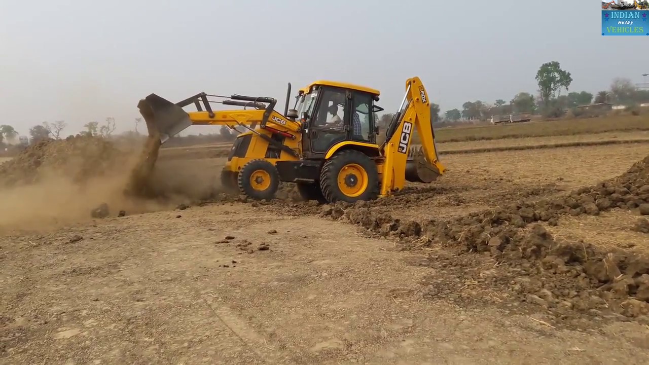 New JCB 3dx Xtra Machine Working On Soil | JCB Working Video | Indian ...