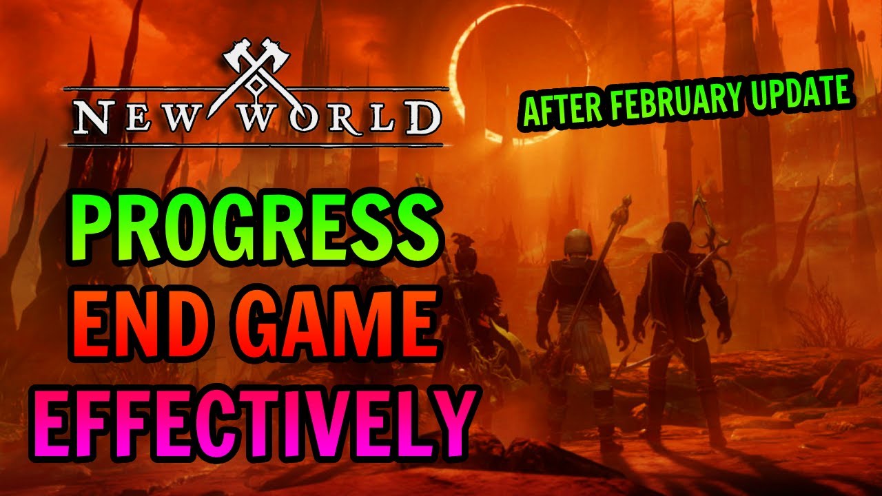 How To Effectively Progress Your Gear Score in New World End Game AFTER ...