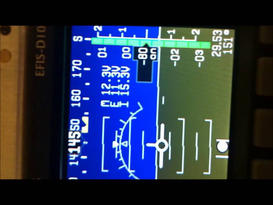 Dynon D10A M & E volts coming from breaker - YouTube