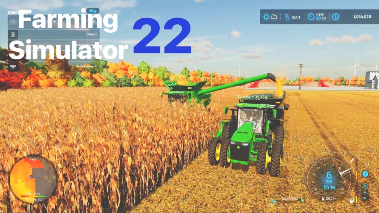 Farmers Come Together To Help Local Farmer’s Corn Harvest (Roleplay ...