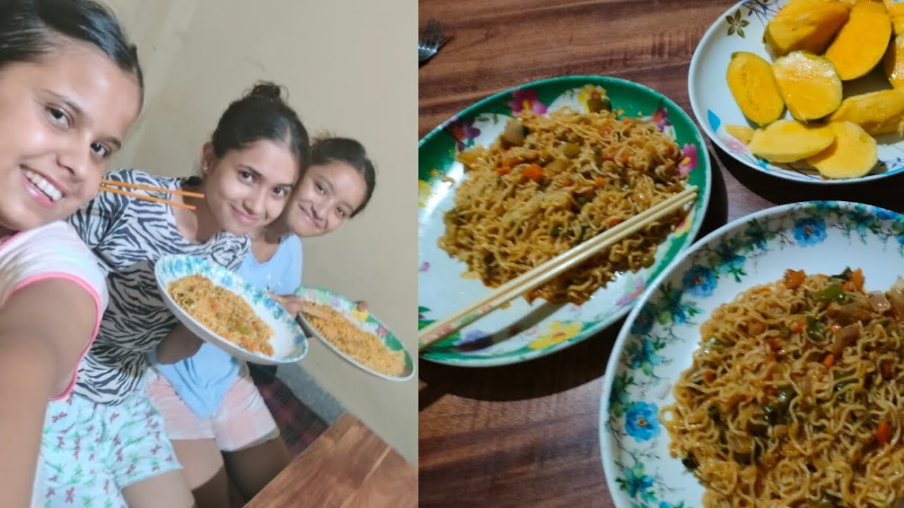 Fun time with friends🥰 // Rati ko 12 baji maggi khadai halka gana ...