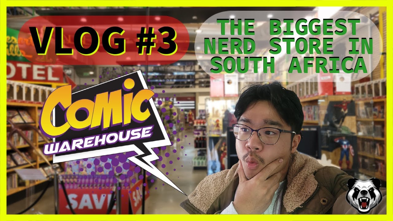 VLOG #3 VISITING THE BIGGEST NERD/GEEK SHOP IN SOUTH AFRICA (THERE IS ...