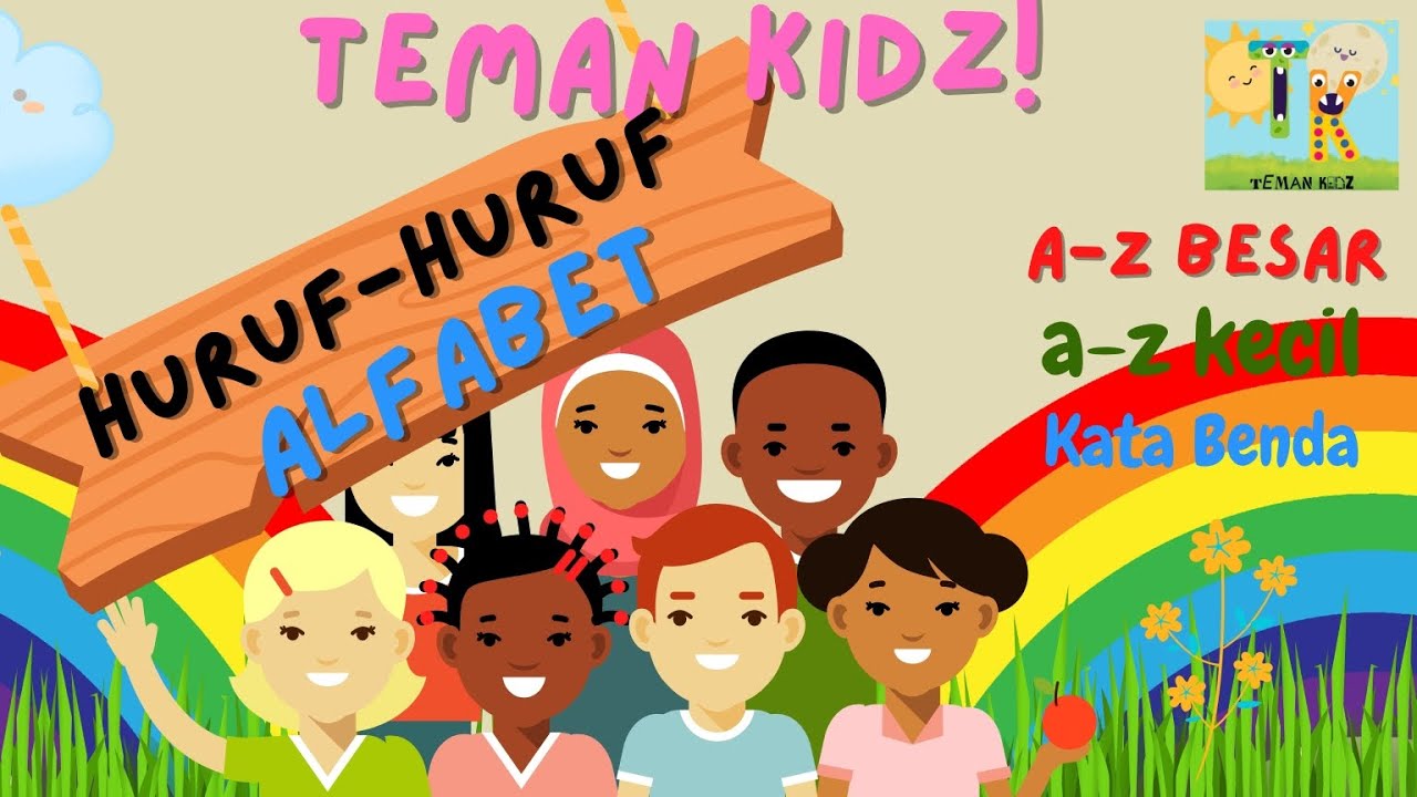 Belajar Huruf Abjad ABCD-abcd Bahasa Indonesia 💞 Belajar Membaca Anak ...