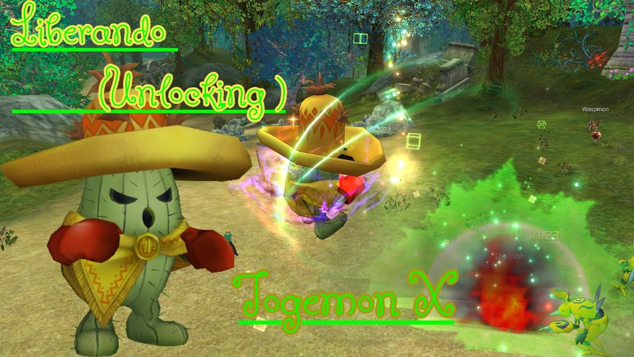 Digimon Masters: Liberando (Unlocking) Togemon X 💚 - Showcase - YouTube