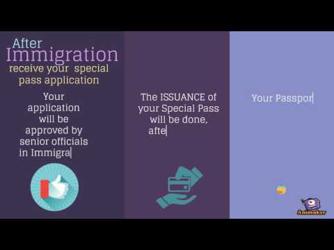 Special pass/Overstay application process - YouTube