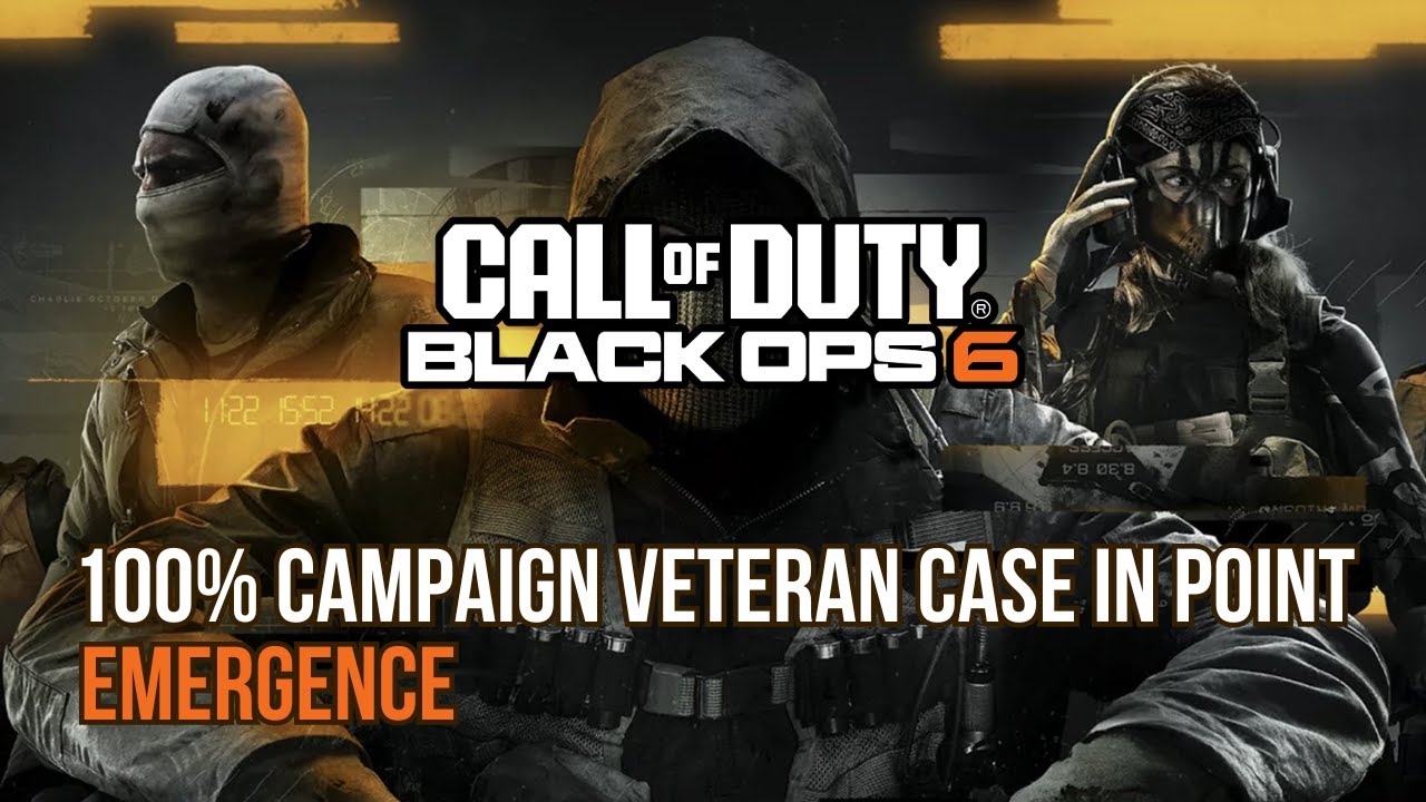 COD Black Ops 6 - 100% Campaign Walkthrough Veteran Case in Point ...