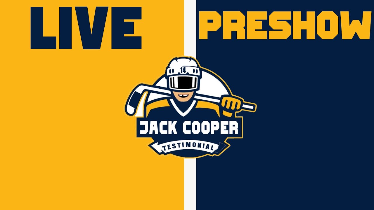 JACK COOPER TESTIMONIAL LIVE PRE SHOW | 17:15 FACEOFF | 16:30 PRESHOW ...