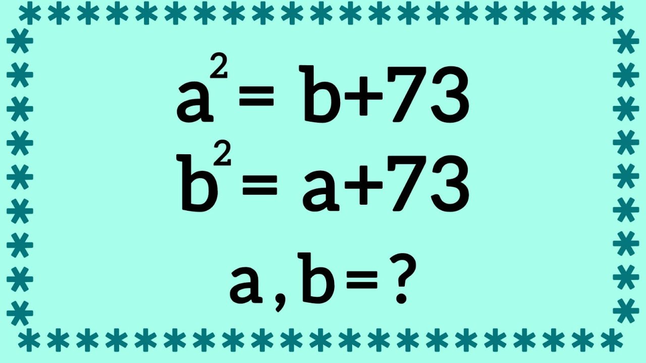 United States | A Tricky Olympiad Algebra Problem | Find the value of a ...