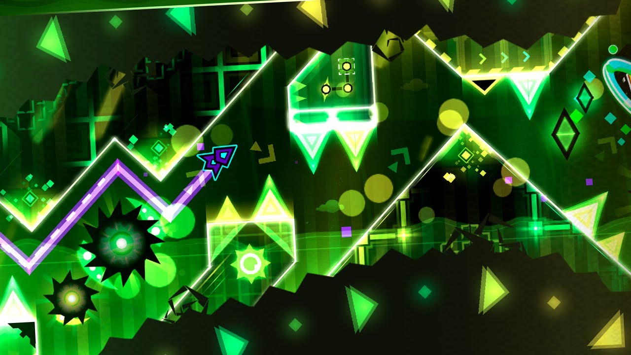 "Verdant Landscape" in 20 runs (read desc) | Geometry Dash 2.11 - YouTube