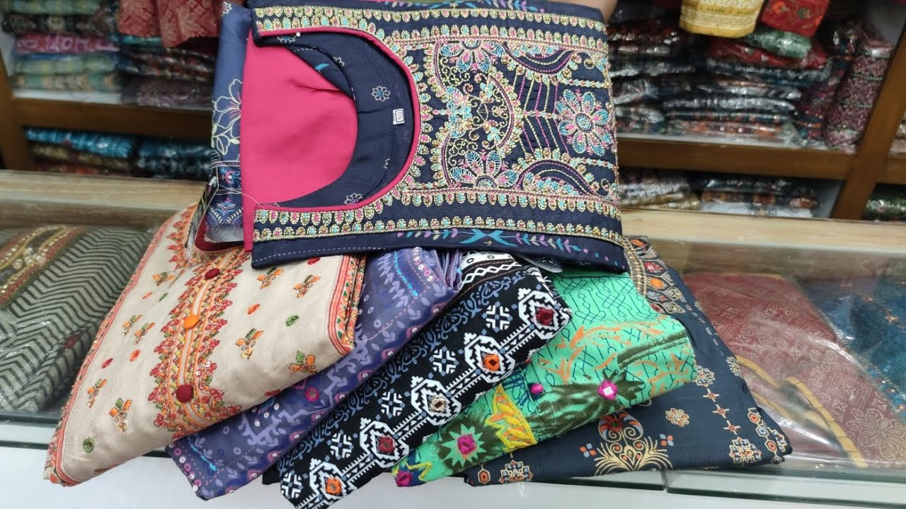 কারচুপি বুটিকস পেরিসিল্ক ওরনার রেডিমেড থ্রি-পিস। karchupi boutiques ...