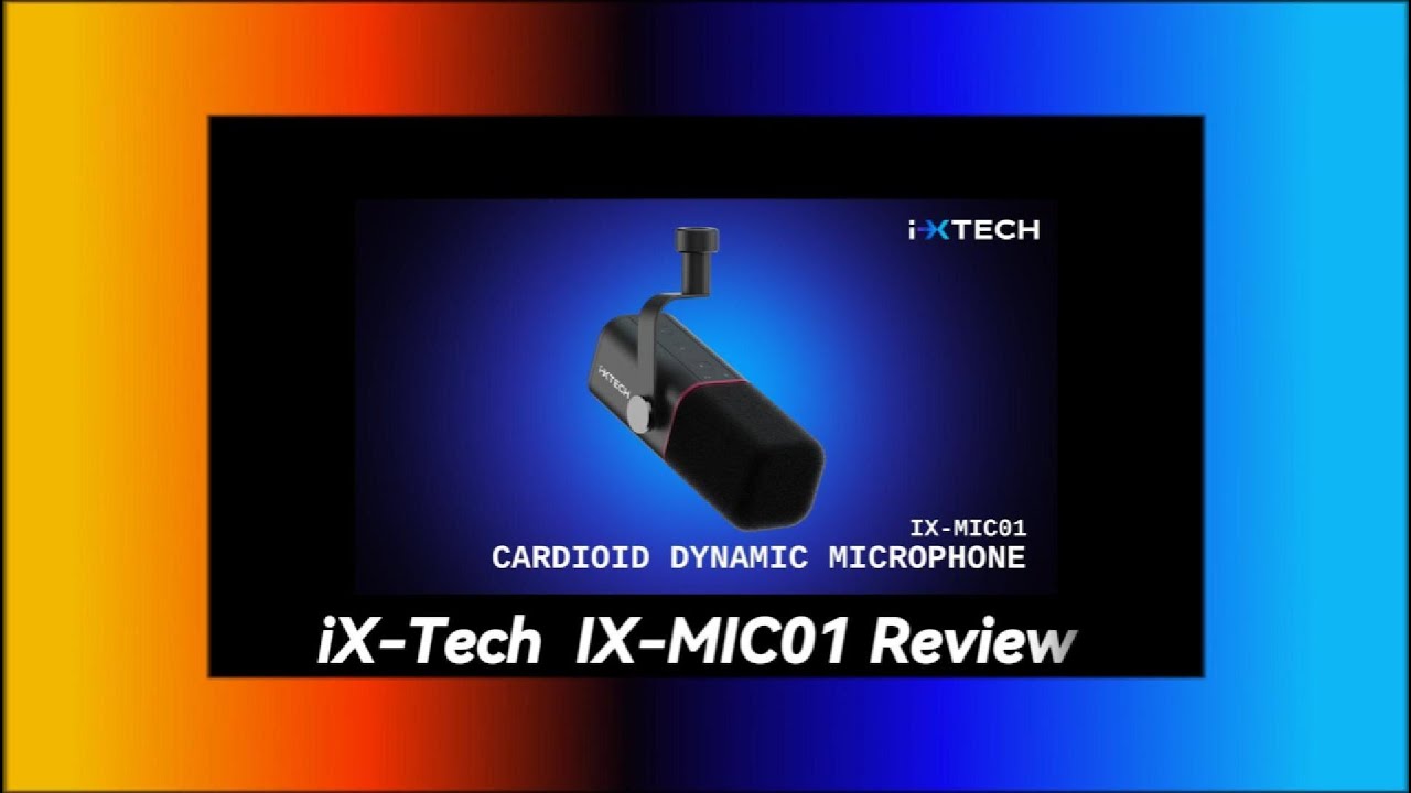 iX TECH (IX-MIC01) Microphone Review (Budget Mic) - YouTube