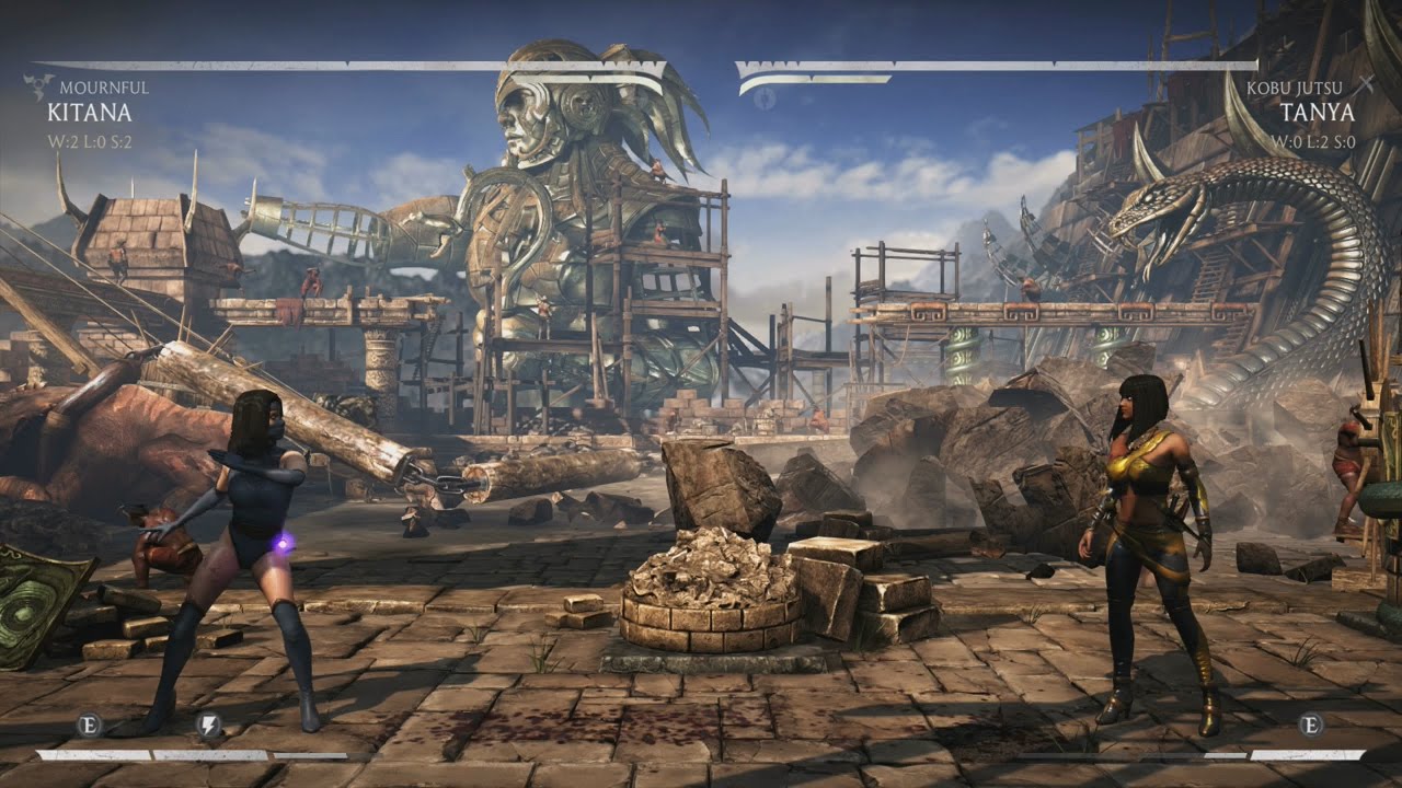 MKX Emperor's Kourtyard Round 1 Theme Extended - YouTube