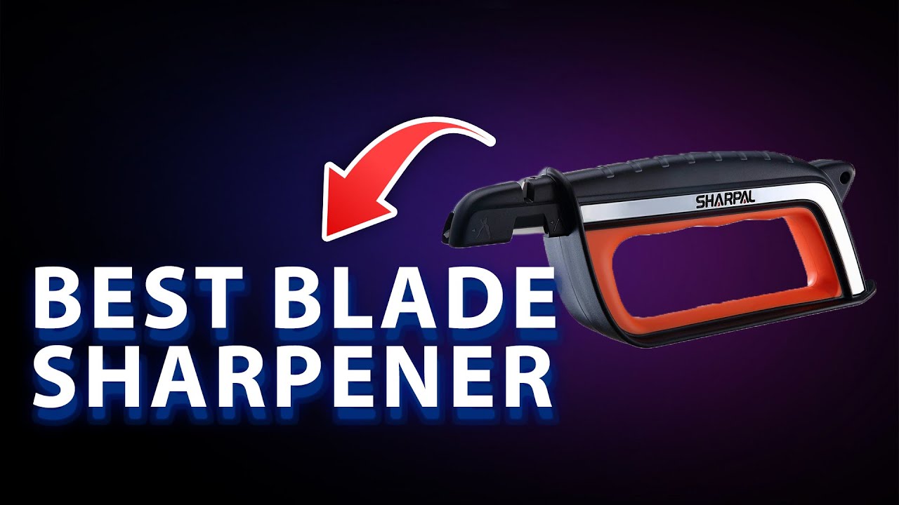 Best Blade Sharpener - Sharpal 103N review - easily sharpen mower ...