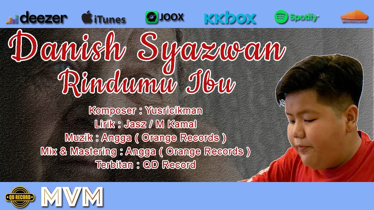 Danish Syazwan - Rindumu Ibu ( Official Video Lyrics ) - YouTube