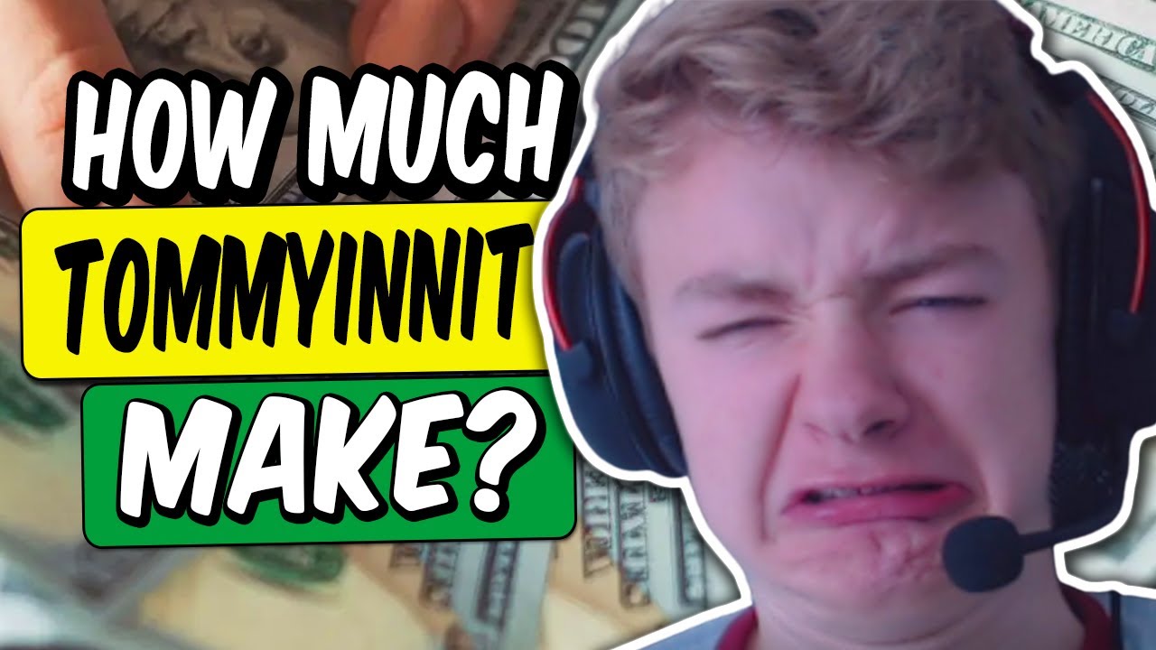 this is how much money TommyInit makes from youtube - YouTube