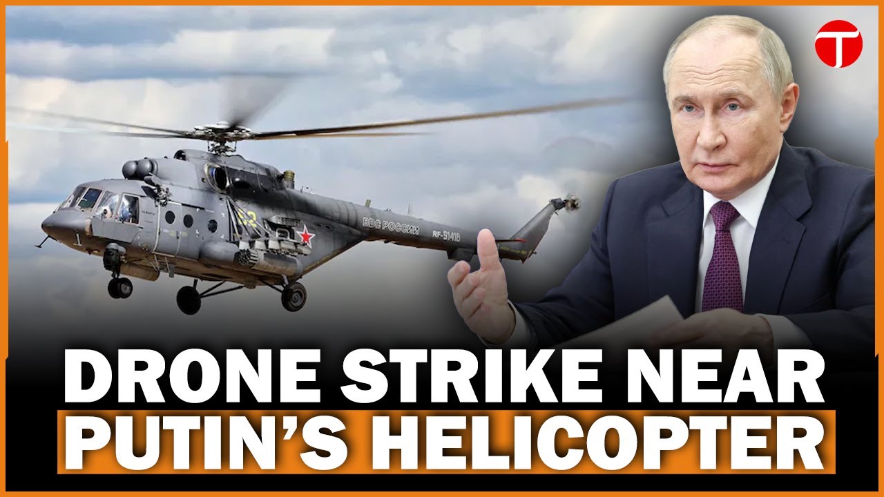 Putin’s Helicopter Caught in Ukrainian Drone Attack? Russian Commander ...