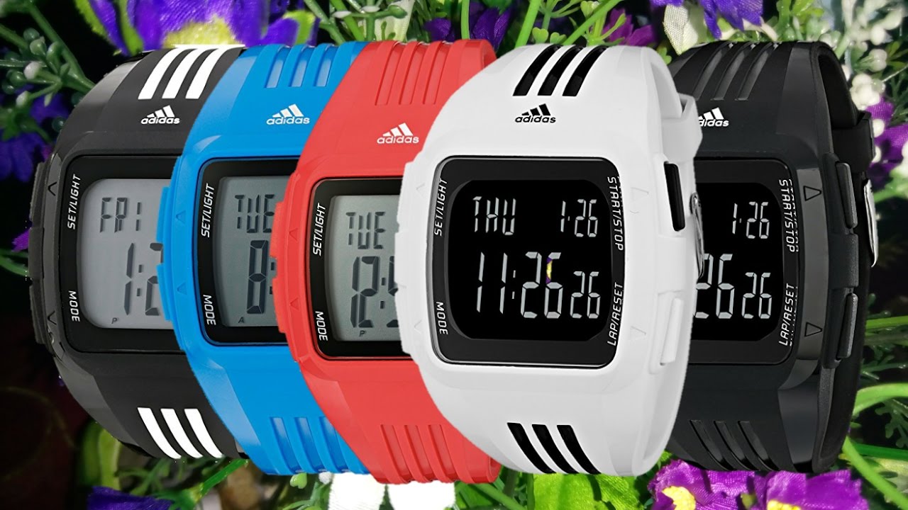 adidas Performance Fitness Watch Duramo Collection - YouTube