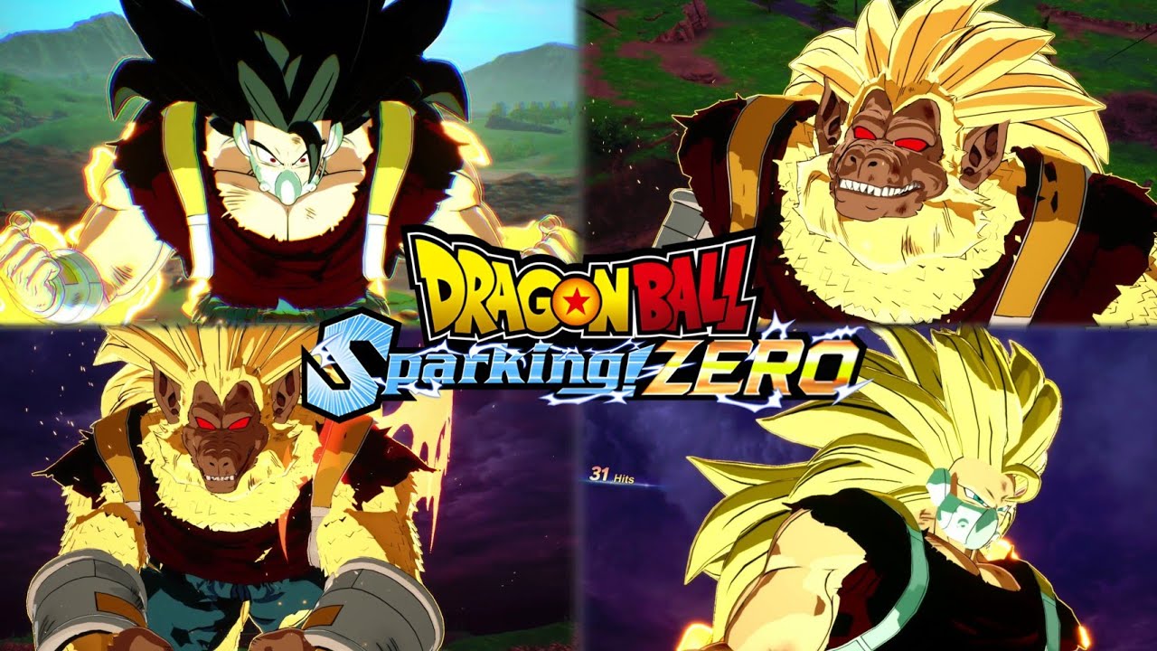 Cumber The Evil Saiyan Goes Ape Super Saiyan 3 | Dragon Ball Sparking ...