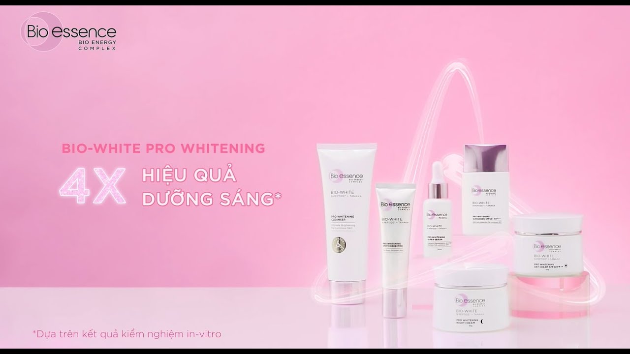 DÒNG SẢN PHẨM BIO-WHITE PRO WHITENING MỚI - 4X HIỆU QUẢ DƯỠNG SÁNG ...