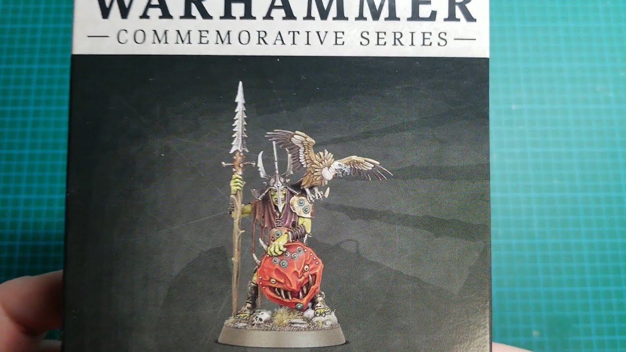 Age of Sigmar - Haggok, Gutrippa Boss Unboxing & Review - YouTube