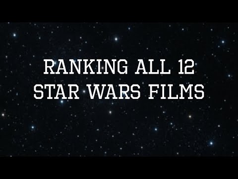 RANKING ALL STAR WARS FILMS - YouTube