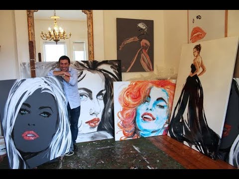 Michel Canetti Art Exhibition - YouTube