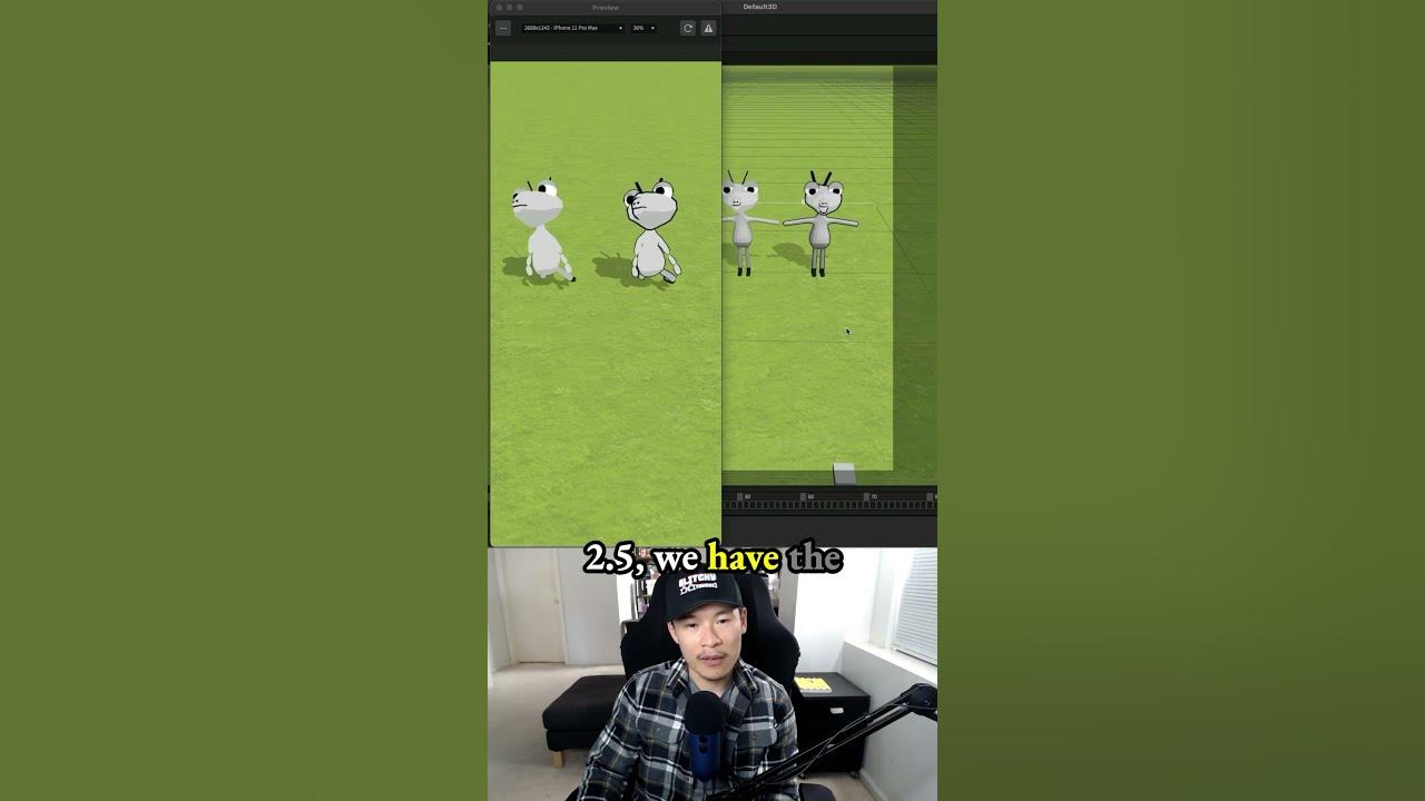 I have to see it visually to make decisions - making a 3d game in Buildbox - Character 2.5 Bug ...