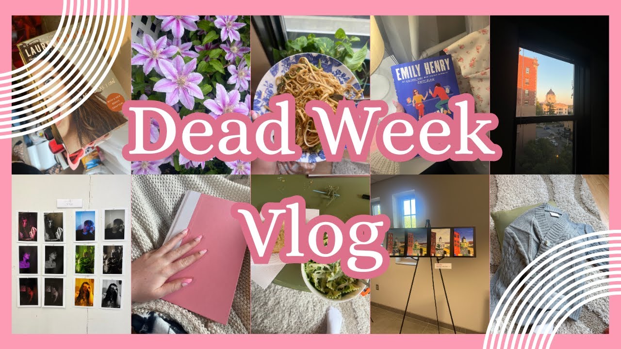 DEAD WEEK VLOG | WEEK 16 IN MY LIFE AT IU - YouTube