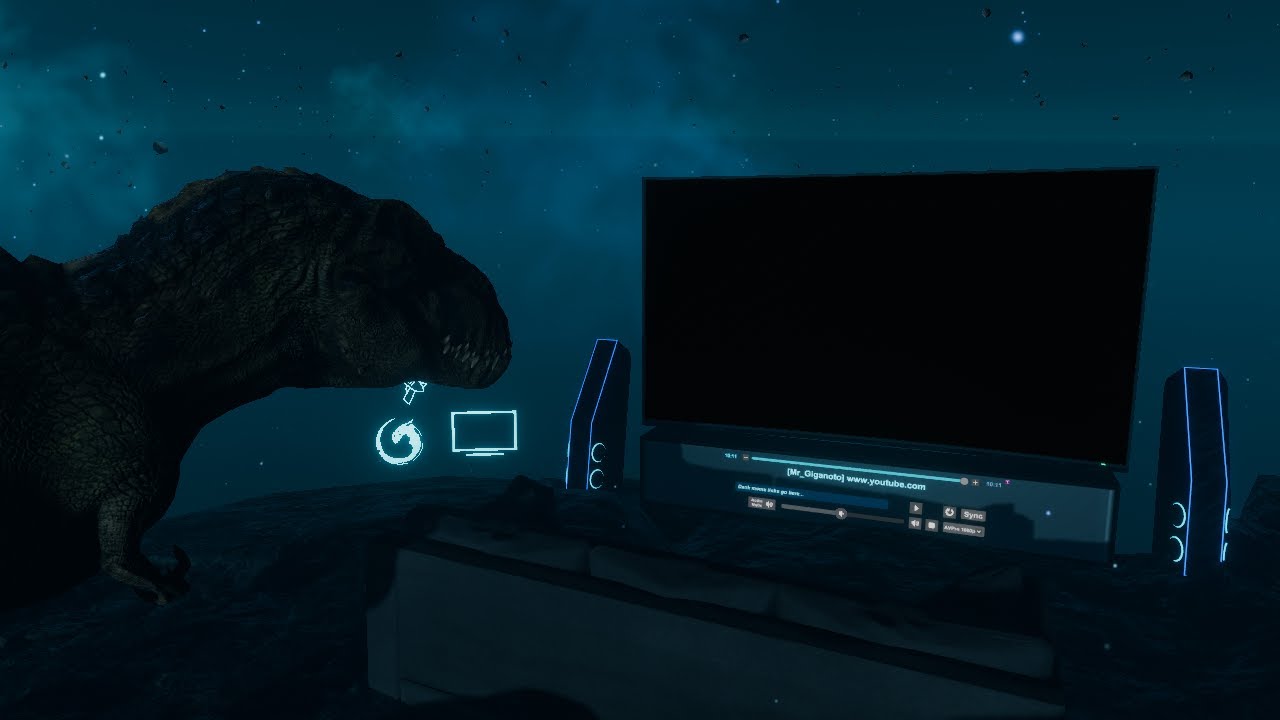 어린 바스타토사우루스 의 모험 (VRchat Dino) - YouTube