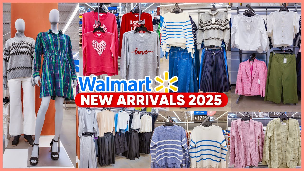 WALMART NEW FINDS 2025 CLOTHING & FASION FOR LESS| WALMART FASHION ...