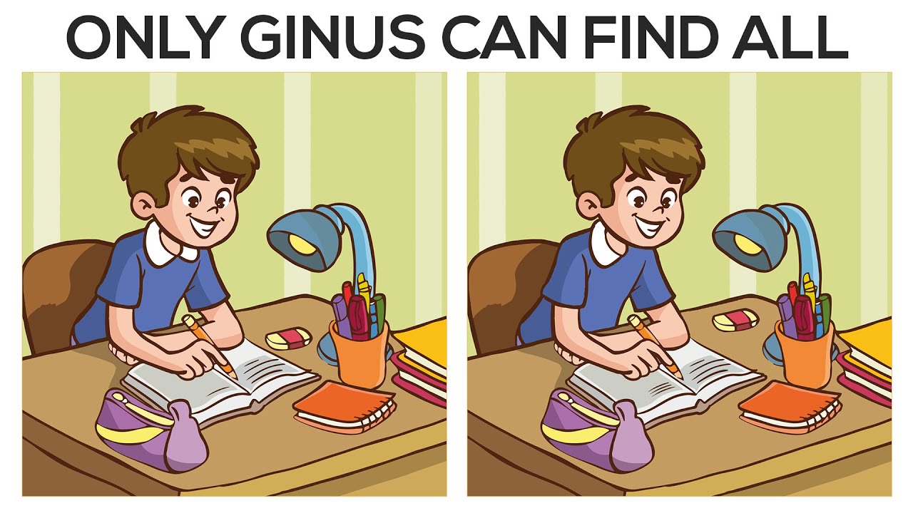 Find the 3 Differences - Can you find them all challenge! - YouTube