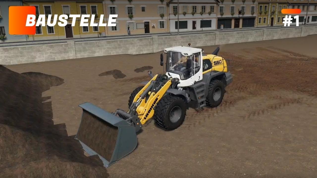 LS19 Baustelle|| LKW´s mit Radlader Beladen #1 || Königsberg privat ...