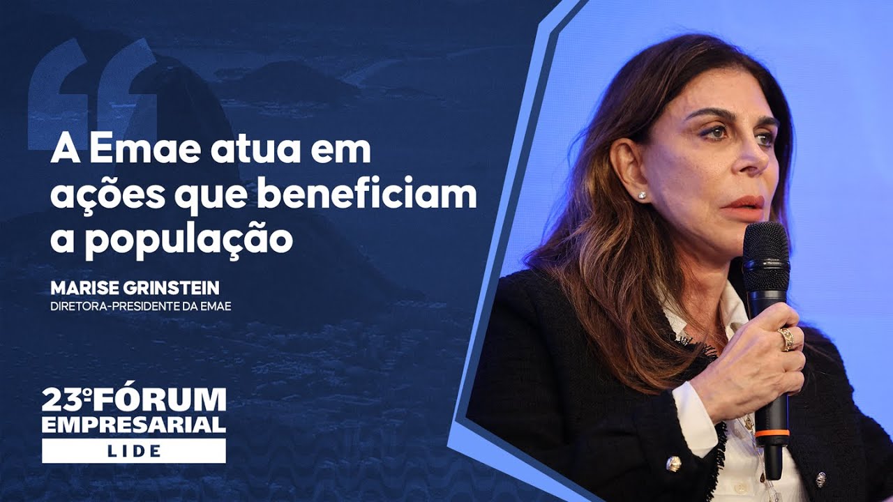 23º EMPRESARIAL | Marise Grinstein: "A Emae atua em ações que ...