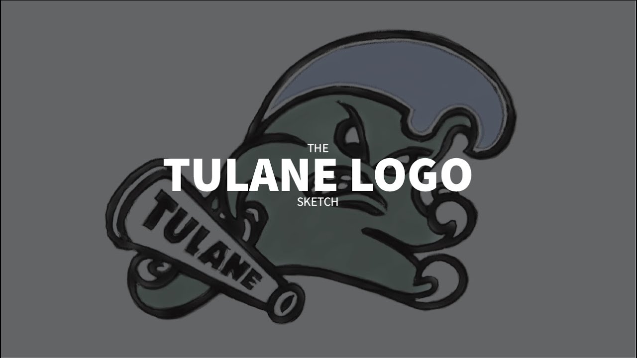 Tulane Logo | Sketch #tulane #logo #drawing #sketch #viral #trending # ...
