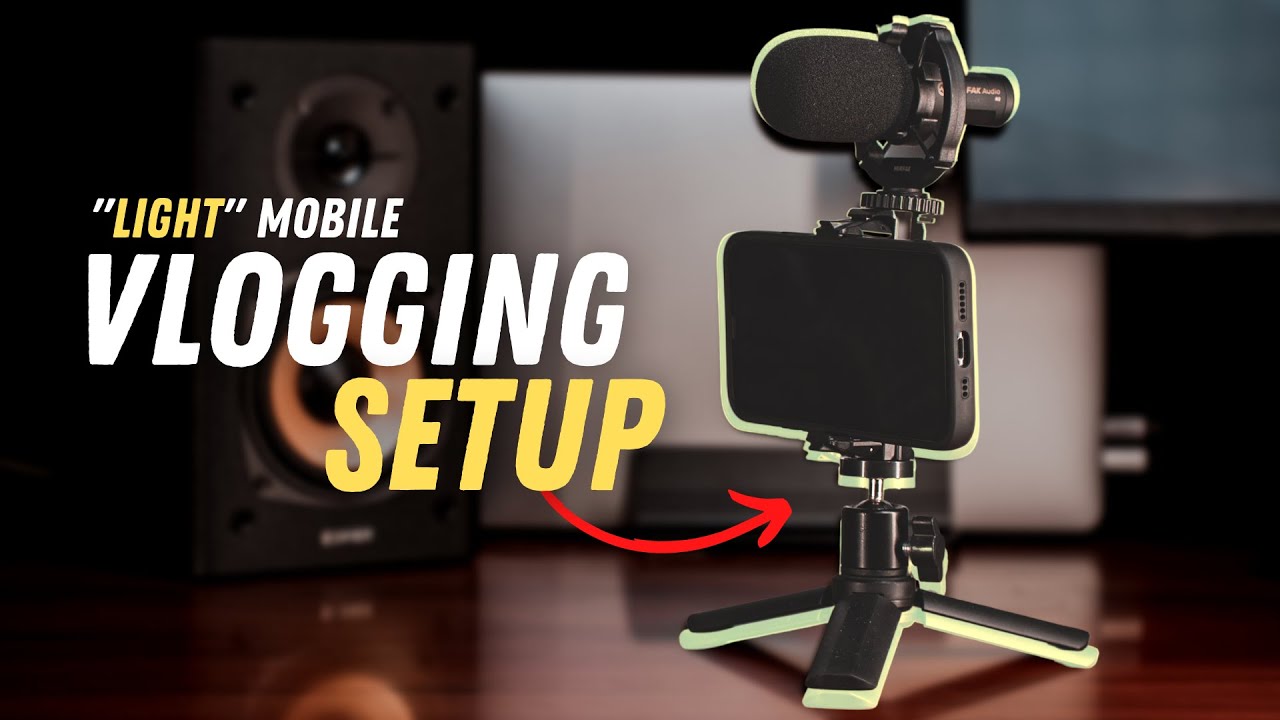 My Mobile Vlogging Setup 2022 ... "VERY PORTABLE" Mobile Vlogging Setup ...