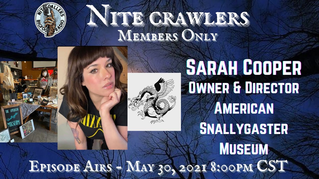 Members Only - Sarah Cooper, American Snallygaster Museum - YouTube