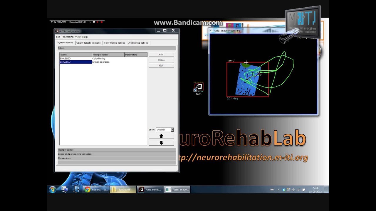 AnTS tutorial - Color and Augmented Reality tracking - YouTube