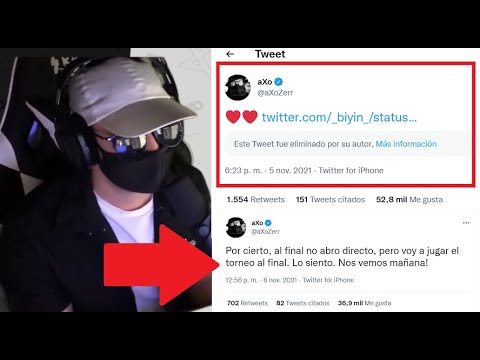 AXOZER HABLA DE SU FACE REVEAL Y CANCELA DIRECTO - Biyin borra foto con ...