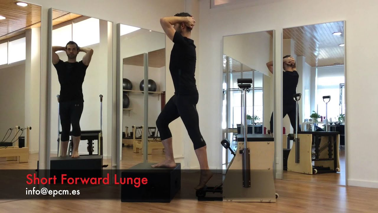 Short Lunge On Box - YouTube