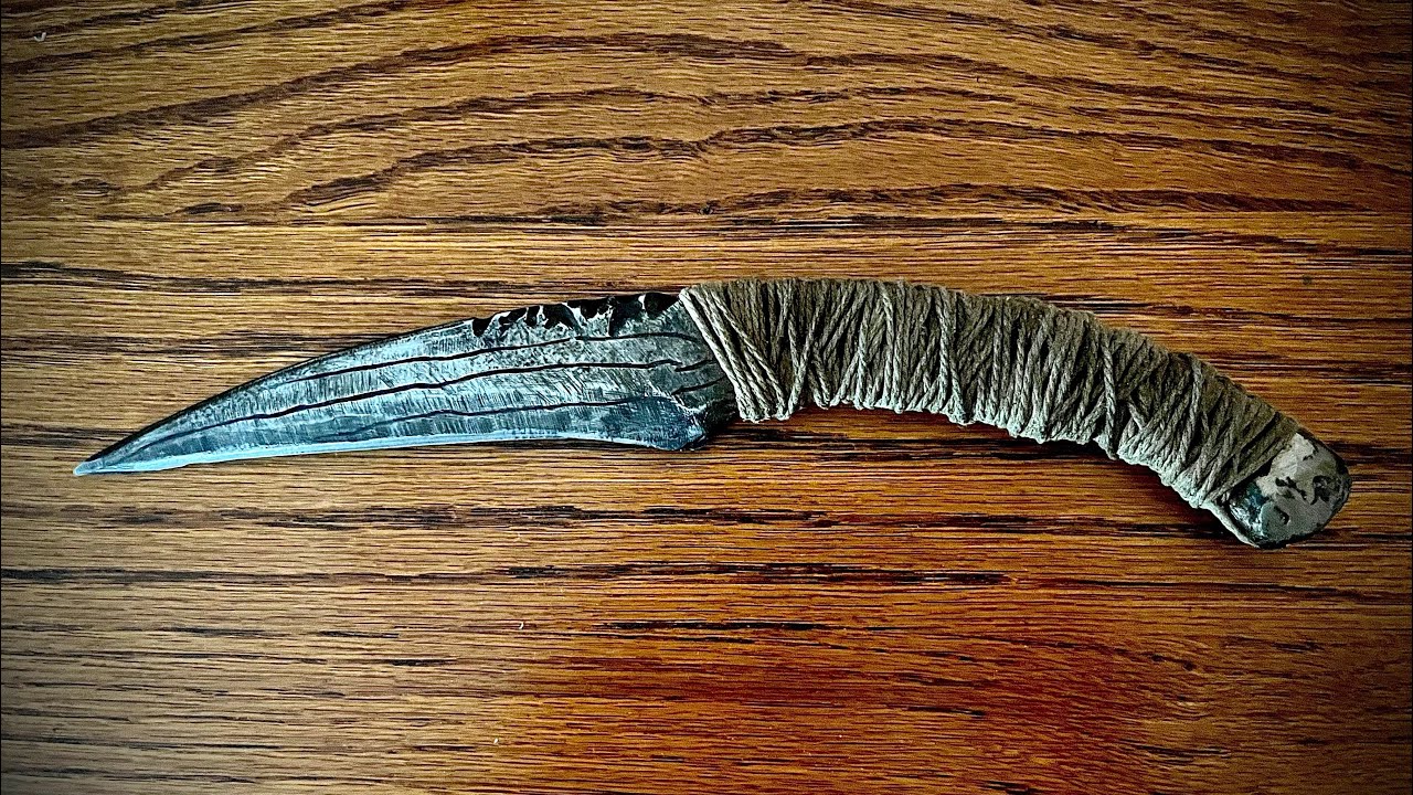 Making Jake Sully’s knife from Avatar! - YouTube