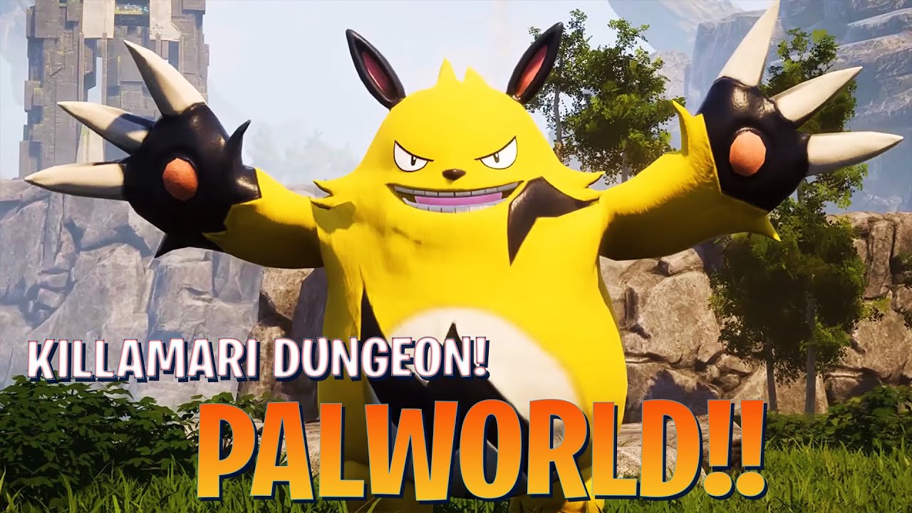 KILLAMARI IS A MONSTER! | Our first Dungeon! | Palworld | 3080 RTX ...