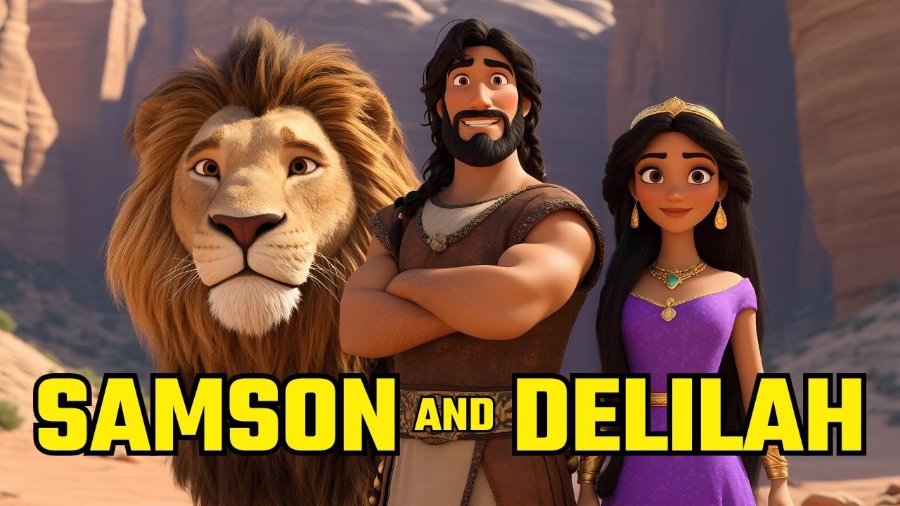 The Story of Samson and Delilah - AI Animation - YouTube