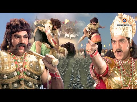 श्री कृष्ण भाग 182 - महाभारत का युद्ध | घटोत्कच का वध । रामानंद सागर कृत
