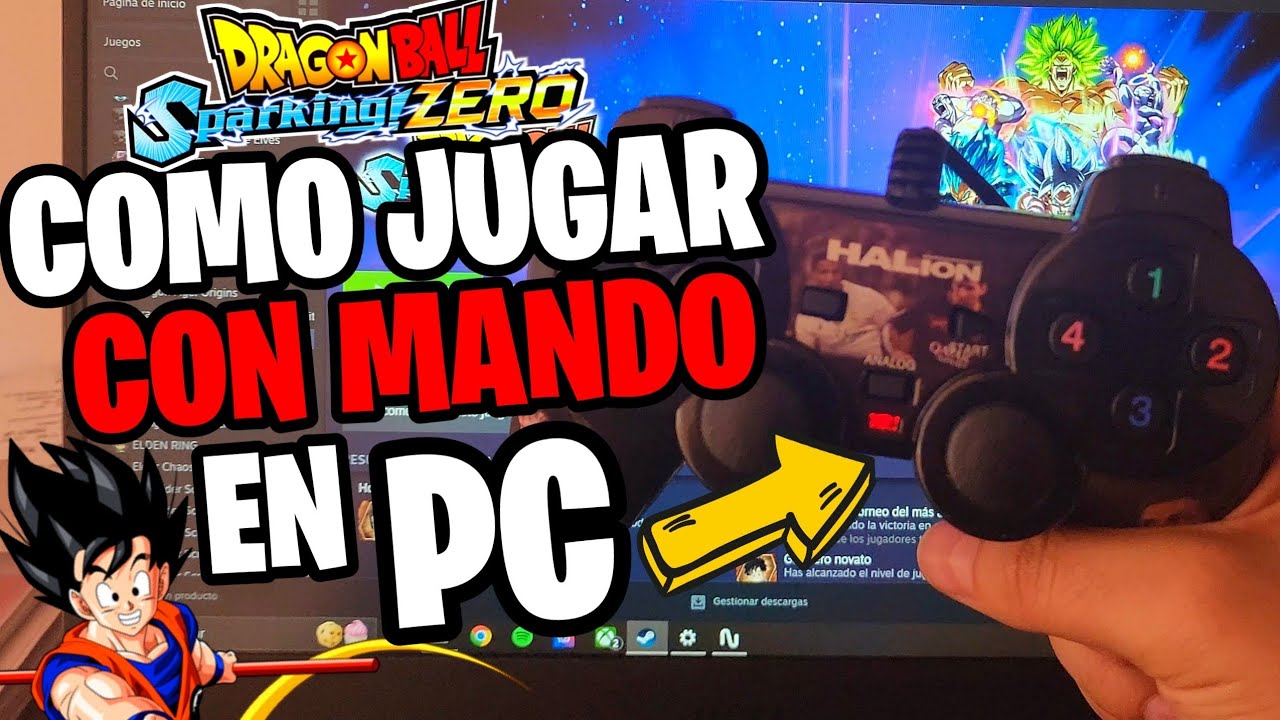 COMO JUGAR DRAGON BALL SPARKING ZERO CON MANDO EN PC | MANDO GENERICO ...