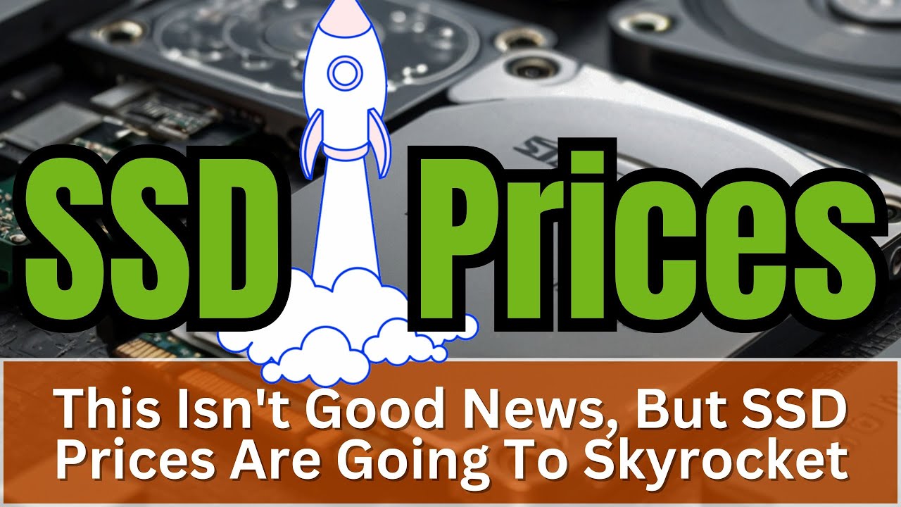 SSD Prices Will Soon Skyrocket #ssd #skyrock #ai @3DGAMEMAN - YouTube