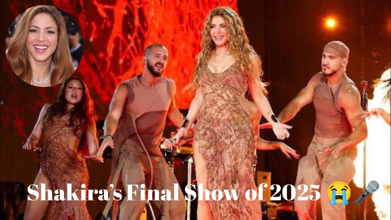 🎤 Shakira Ends 2025 on a High Note with Her Final Miami Show! - YouTube