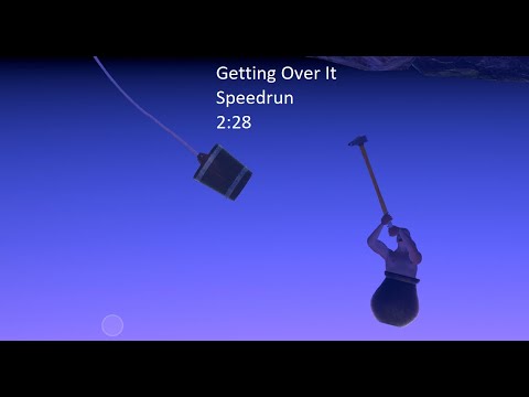 Getting Over It Speedrun 2:28 - YouTube