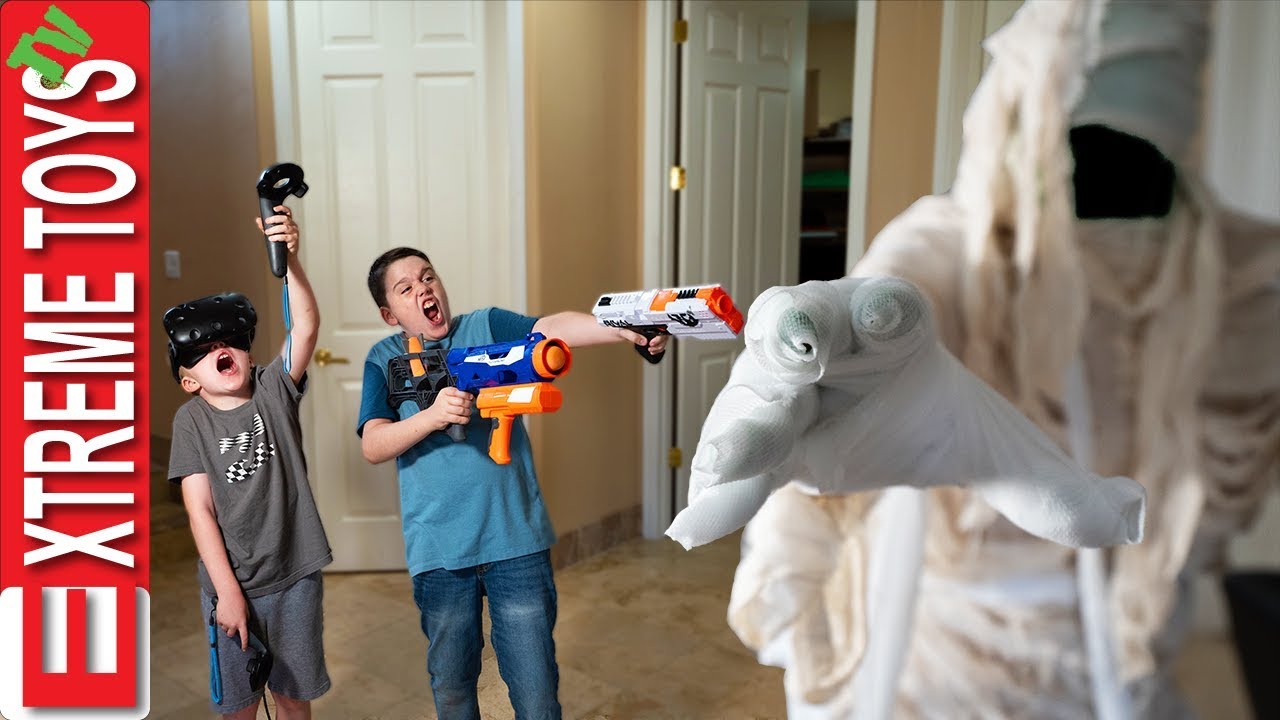 The Mummy Awakens! Ethan and Cole Battle the Ancient Beast! - YouTube